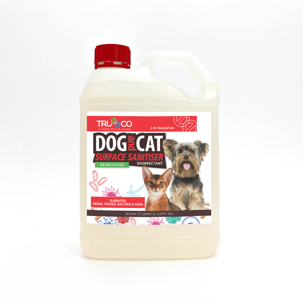 2.5 Litres Dog and Cat Surface Sanitiser & Disinfectant - Pet-Safe For ...