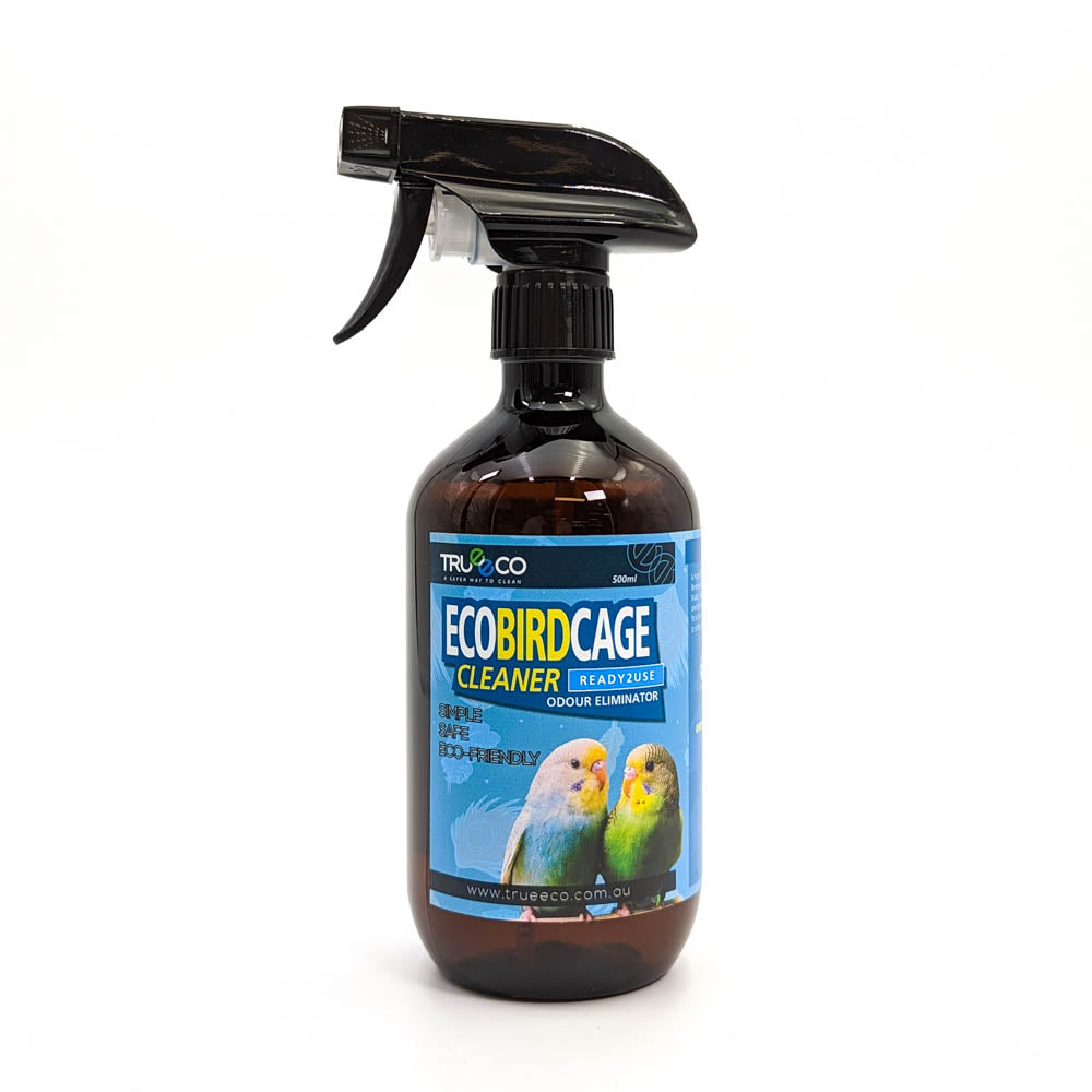 500ml Eco-Friendly Bird Cage Cleaner & Odour Remover: Natural, Non-Tox ...